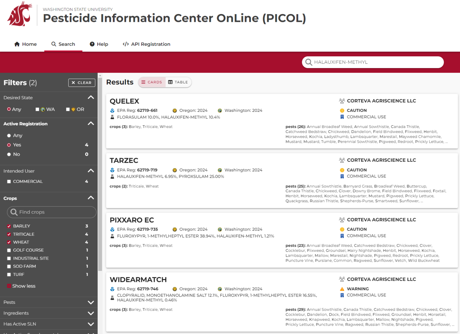 Need pesticide label information? Don’t get in a “pickle”–use PICOL ...