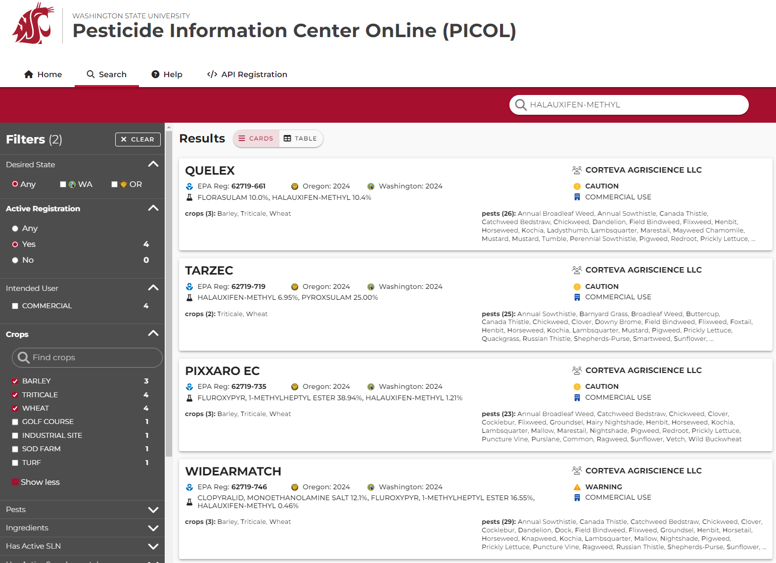 Need pesticide label information? Don’t get in a “pickle”–use PICOL ...