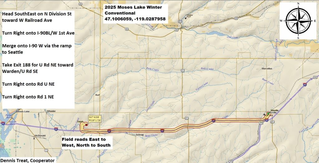 2025 Variety Testing Data & Maps | Wheat & Small Grains | Washington ...