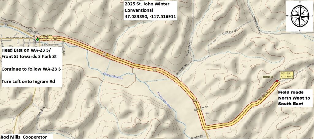 2025 Variety Testing Data & Maps | Wheat & Small Grains | Washington ...