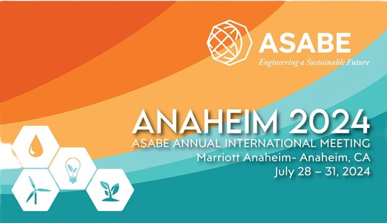 ASABE 2024 | Biological Systems Engineering | Washington State University