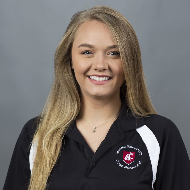 CAHNRS Coug Connections: Maya Wahl | CAHNRS News | Washington State ...