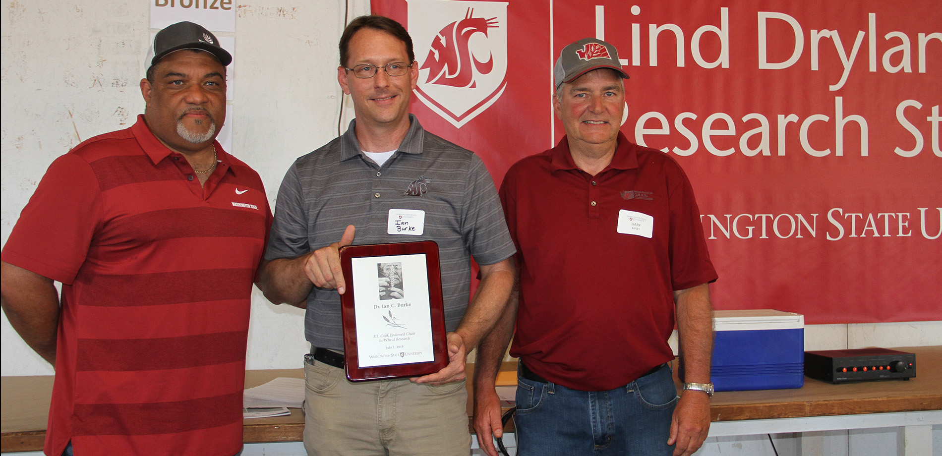 Ian Burke to lead WSU wheat conservation research as newest Cook ...