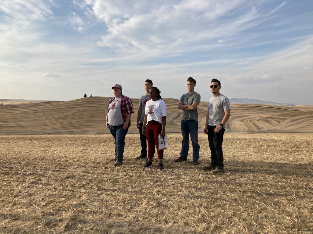 Students help create 3rd annual ‘Welcome Home’ crop mural | CAHNRS News ...