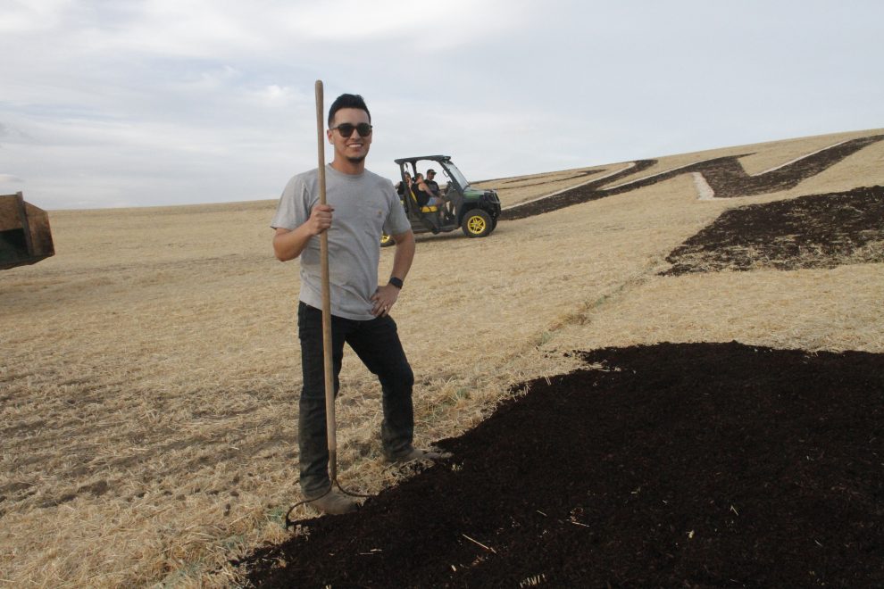 Students help create 3rd annual ‘Welcome Home’ crop mural | CAHNRS News ...