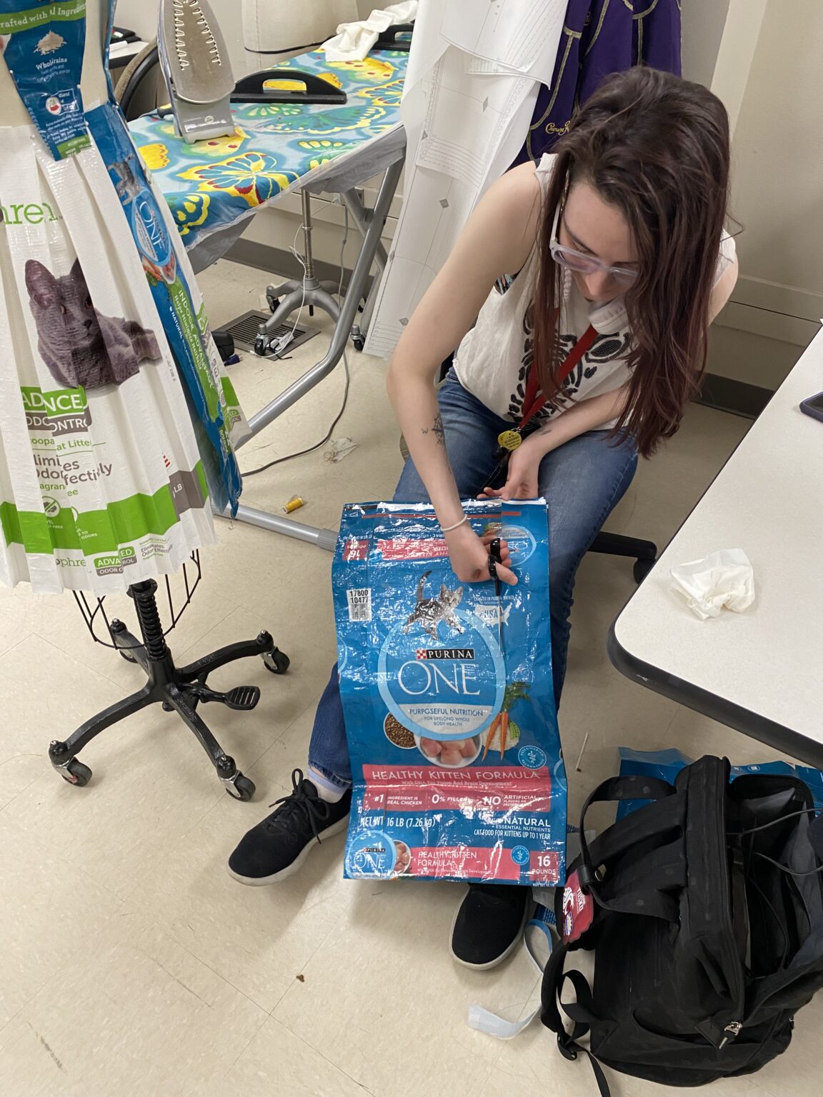 Recycling fashion, educating students | CAHNRS News | Washington State University