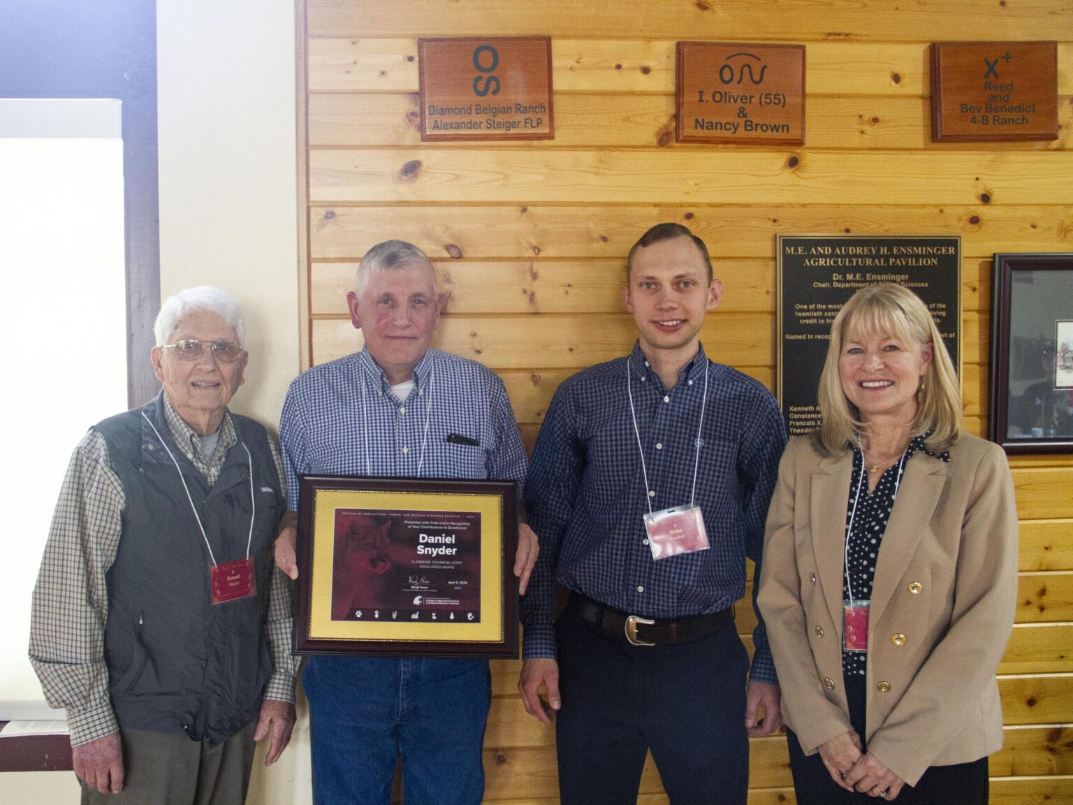 Making CAHNRS better: Awards go to outstanding faculty and staff ...