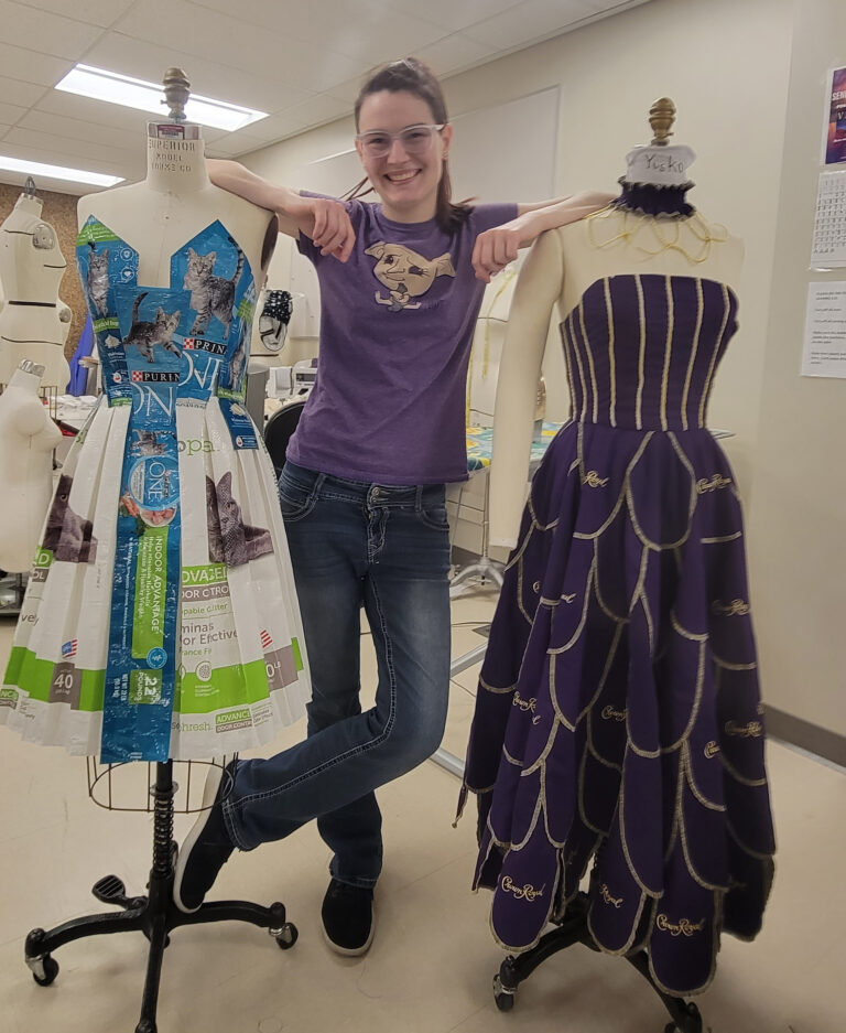 Recycling fashion, educating students | CAHNRS News | Washington State ...
