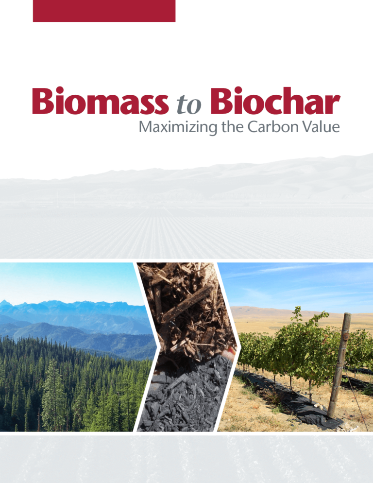 Biomass to Biochar: Maximizing the Carbon Value | Center for Sustaining ...