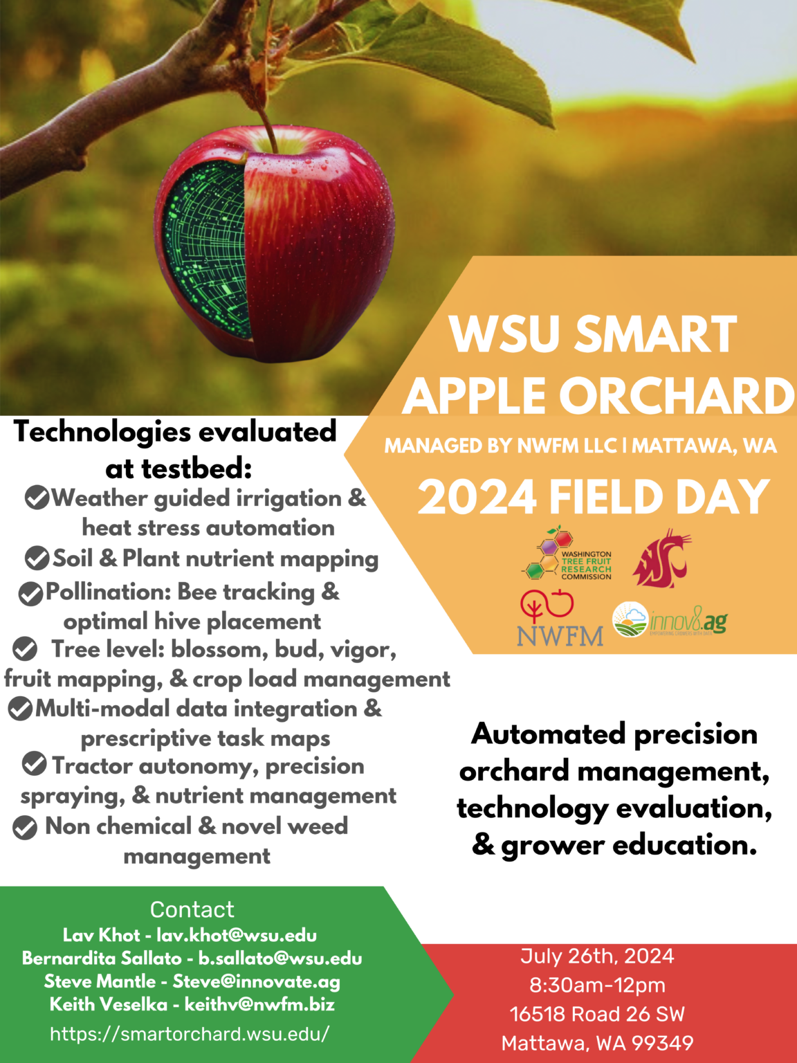 WSU Smart Apple Orchard | Washington State University