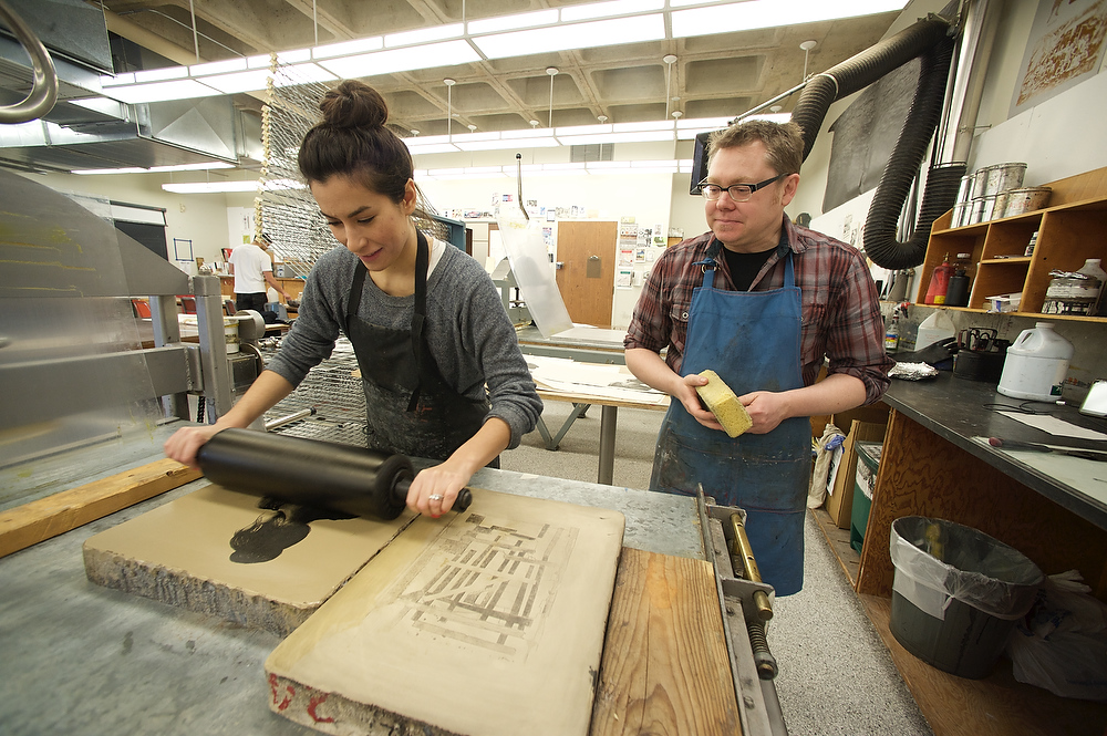 Printmaking – Facility | Department of Art | Washington State University