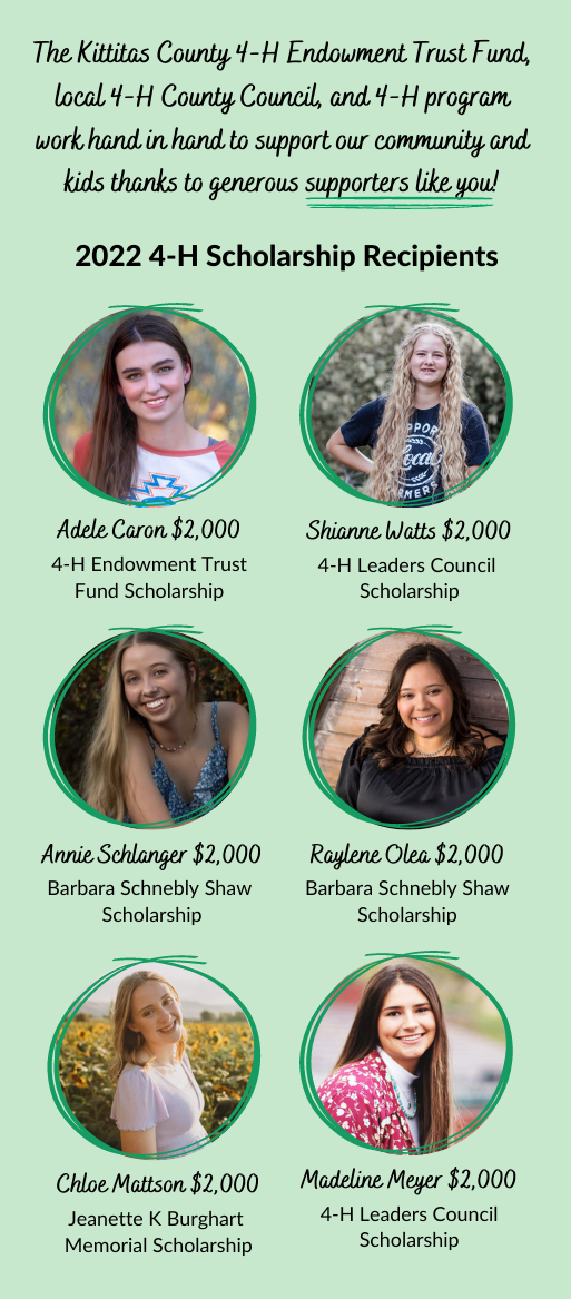 Kittitas County 4-H Endowment Trust Fund | Kittitas County | Washington ...