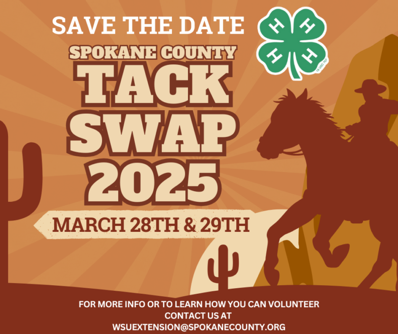 4-H Tack Swap | Spokane County | Washington State University