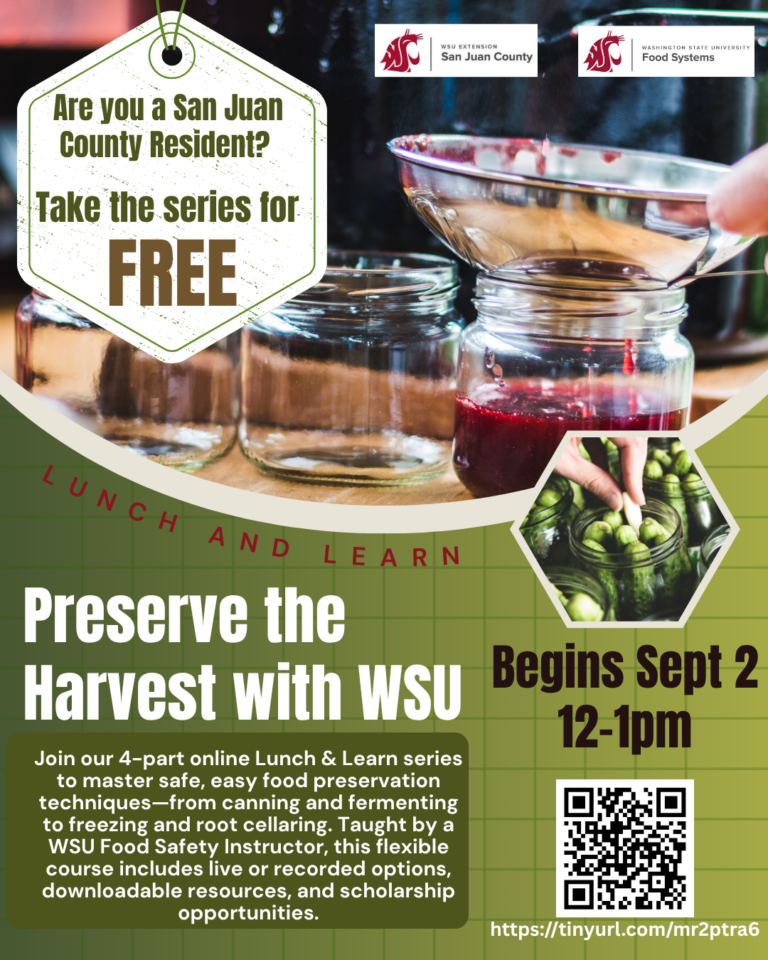 Food Preservation Online Training Series | Consumer Food Safety ...