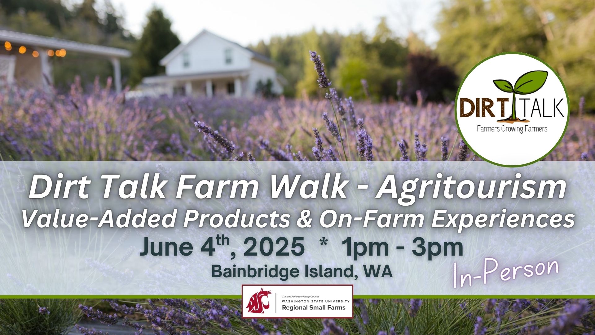 Dirt Talk Farm Walk: Agritourism – Value-Added Products & On-Farm ...