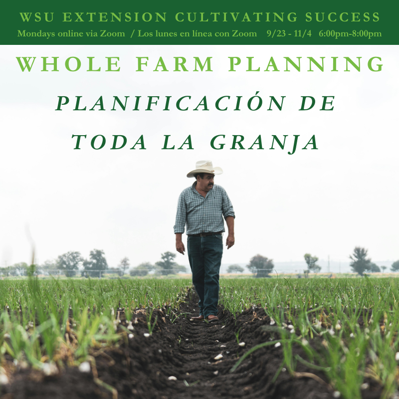 Whole Farm Planning | Regional Small Farms | Washington State University