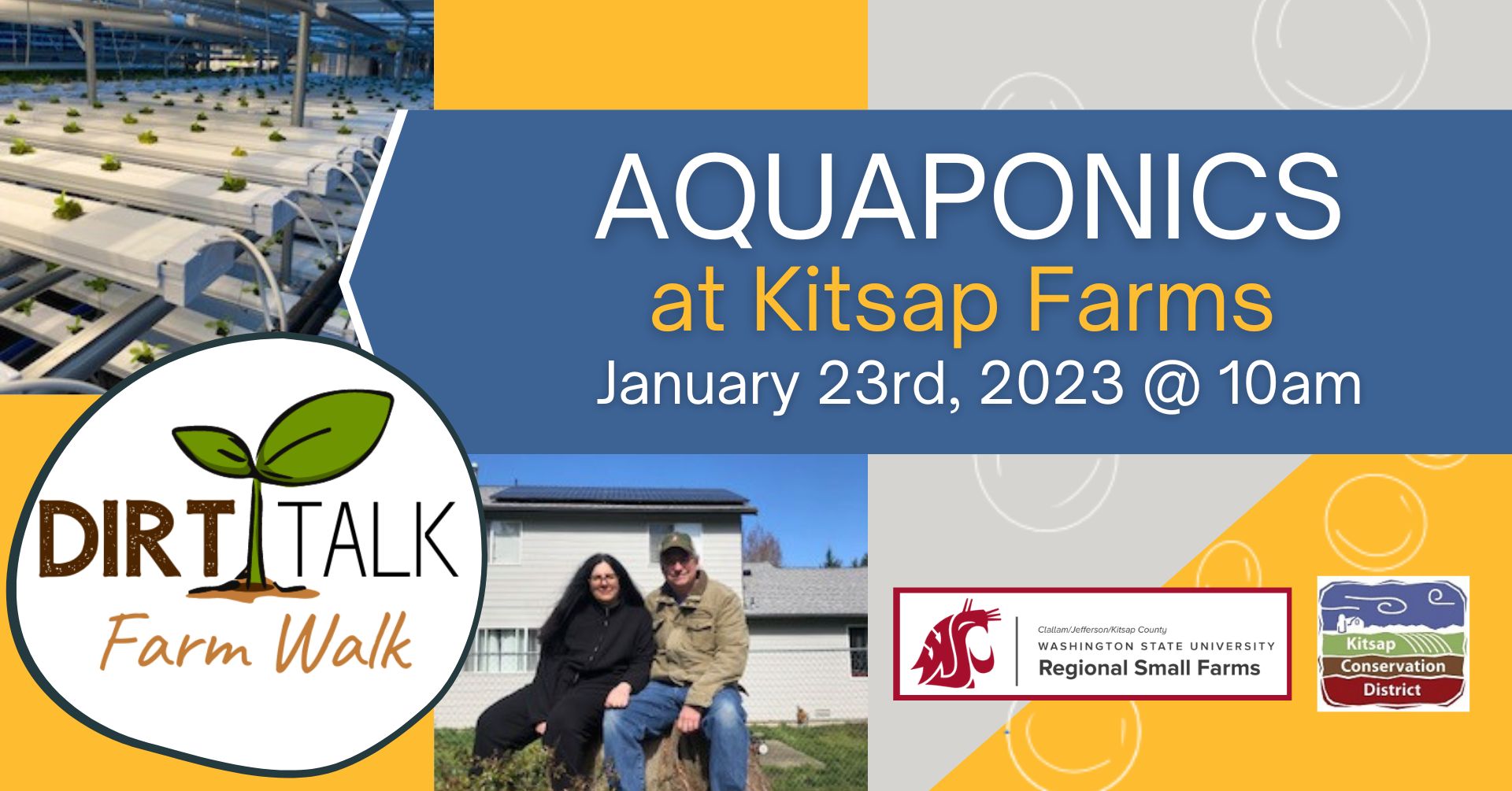 Dirt Talk Farm Walk: Aquaponics with Kitsap Farms | Regional Small ...