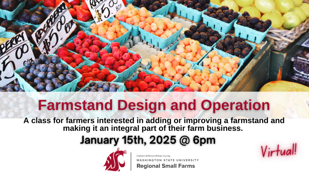 Farmstand Design and Operation | Regional Small Farms | Washington ...