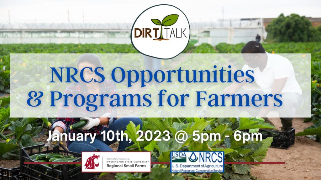 NRCS Opportunities & Programs for Farmers | Regional Small Farms ...