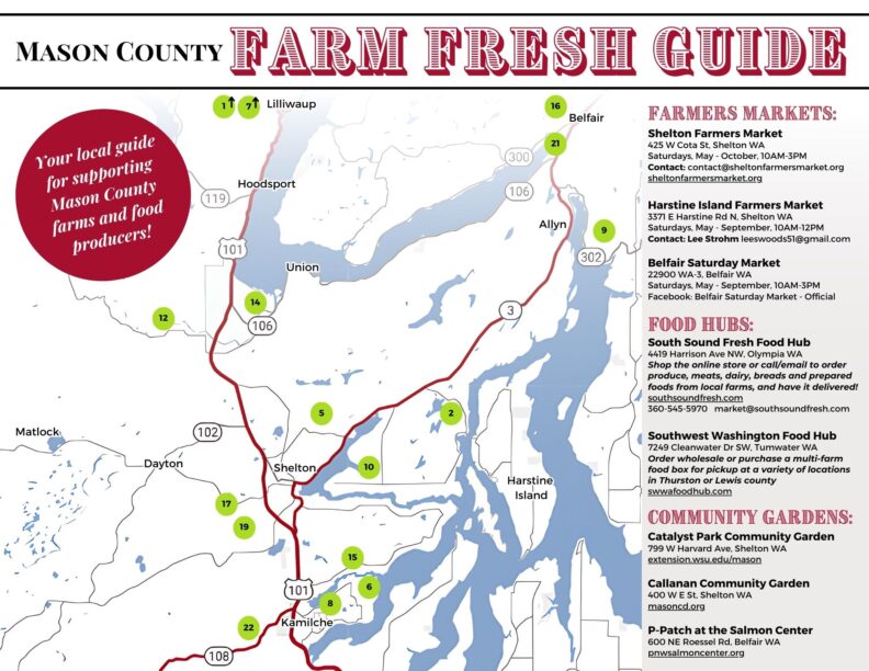 Mason County Farm Fresh Guide | Mason County | Washington State University