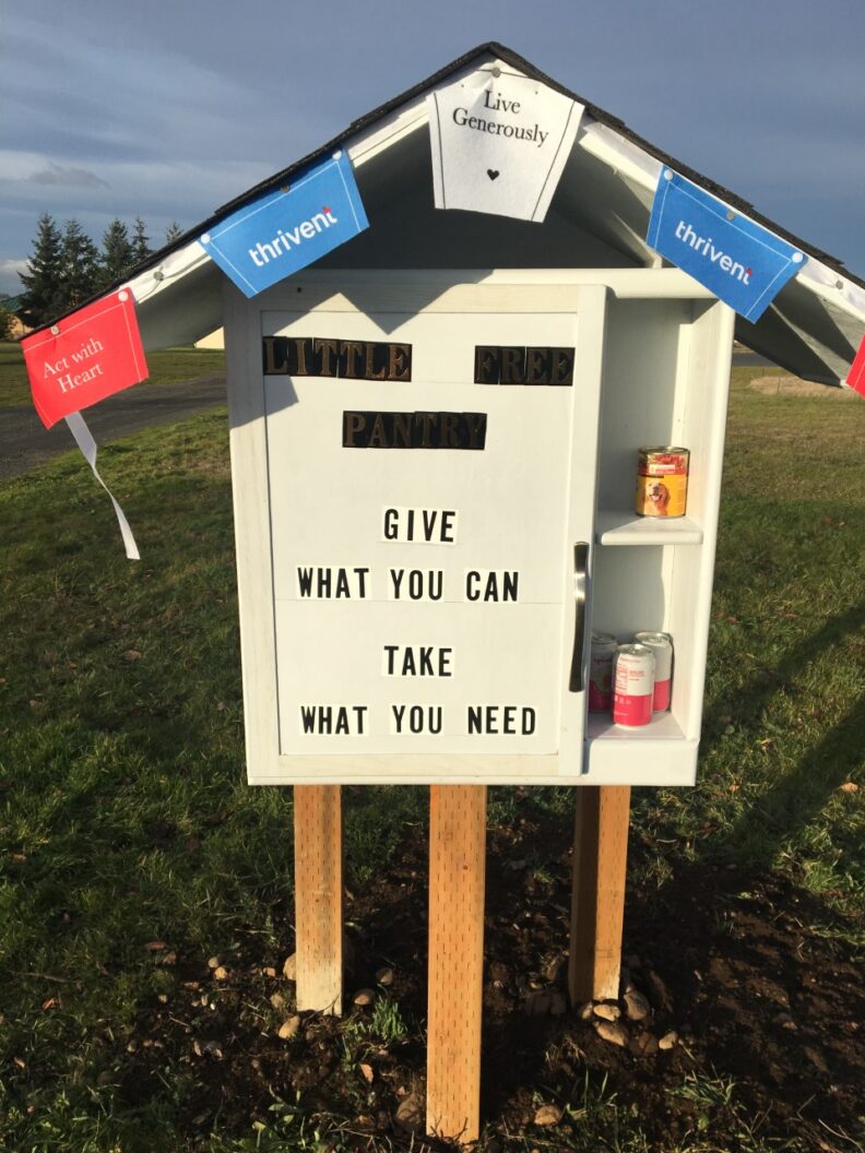 Press release: Little Free Pantries are getting “cooler” | Clallam ...