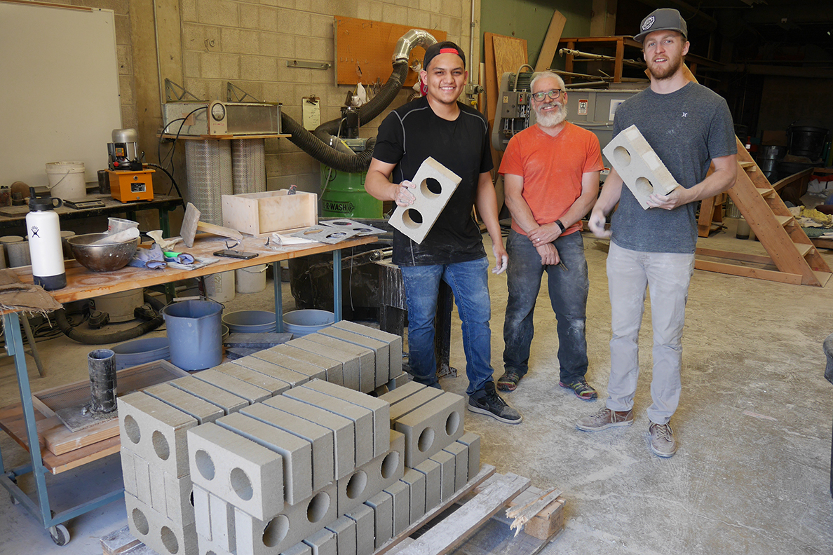 New building system using construction waste explored | WSU Insider ...