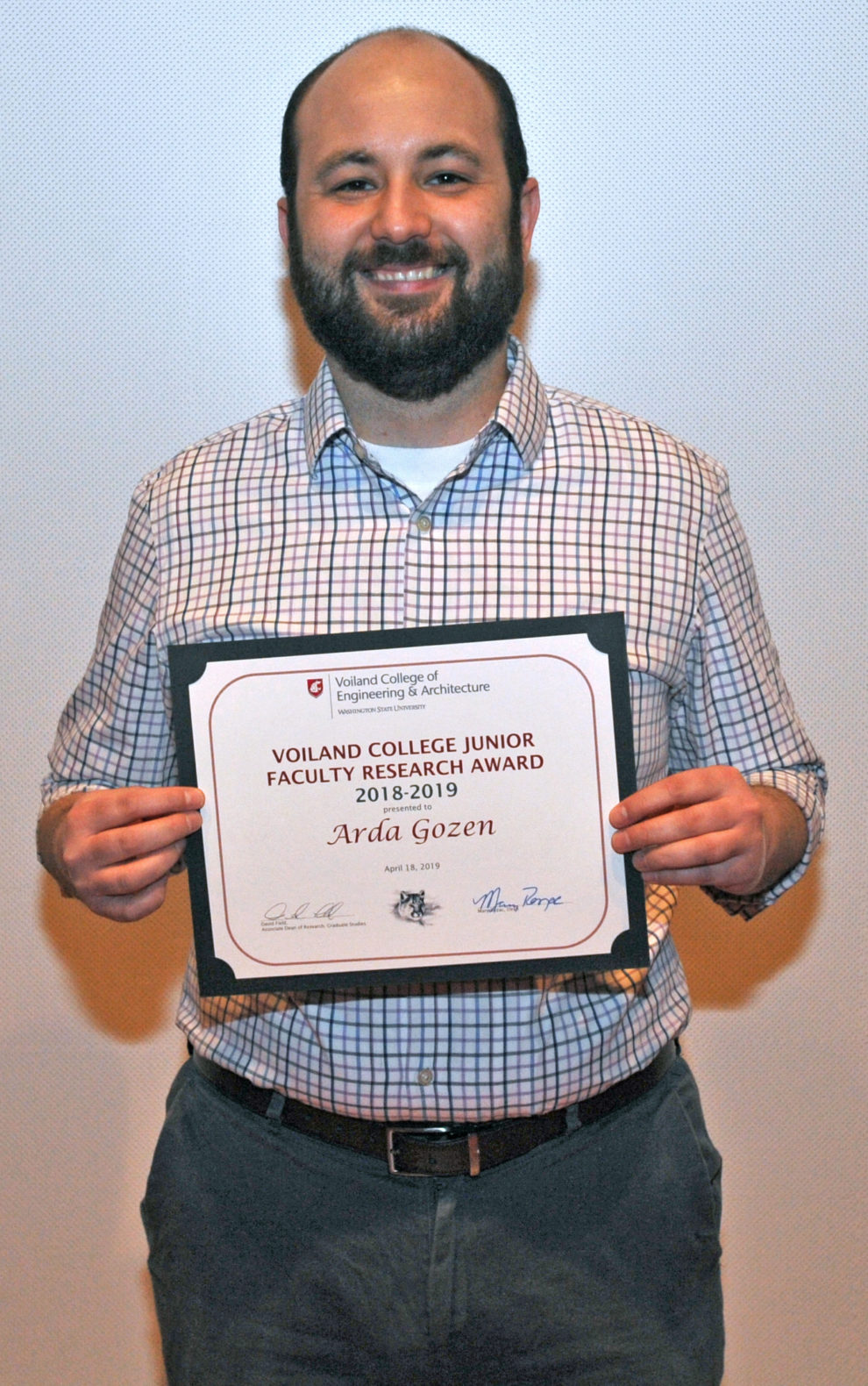 Voiland College names 2019 outstanding students, faculty and staff ...