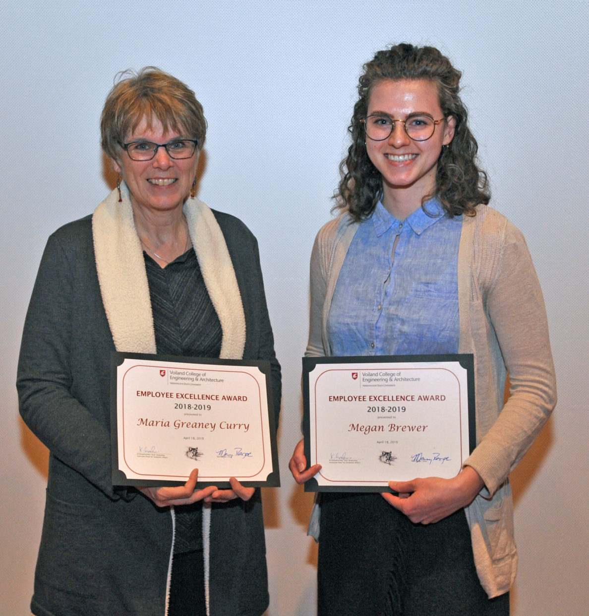 Voiland College names 2019 outstanding students, faculty and staff ...