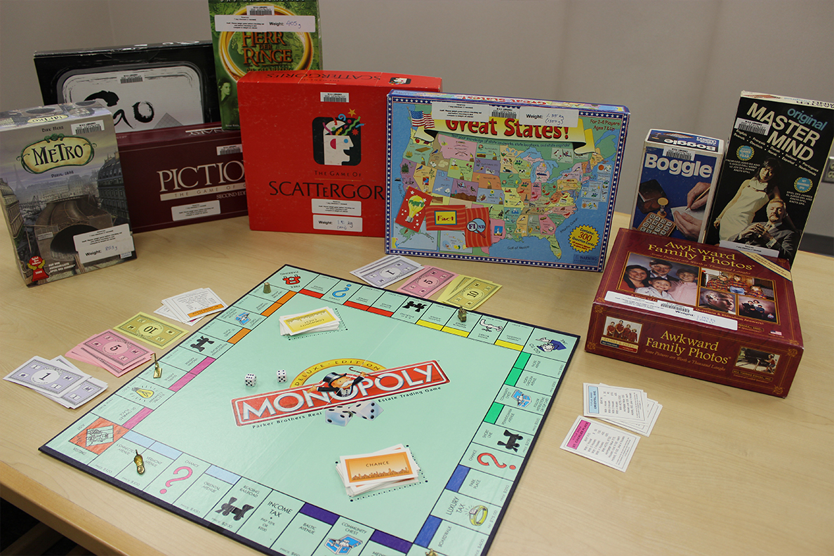 Board games available for checkout at Holland and Terrell Libraries ...