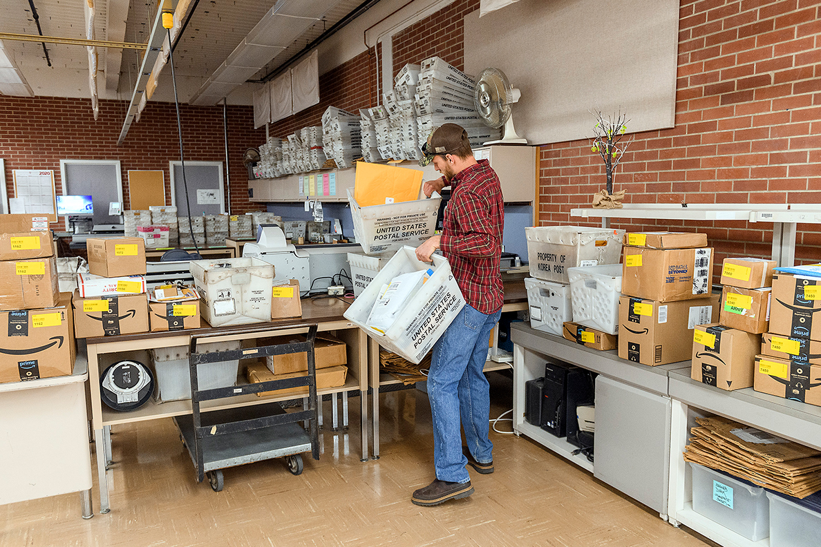 The mail must go on | WSU Insider | Washington State University