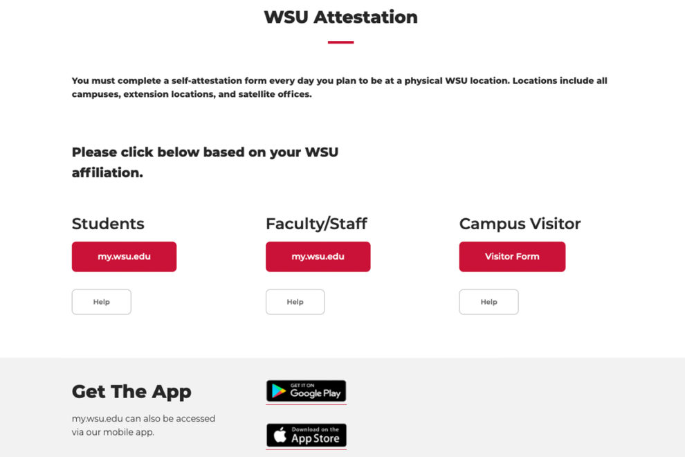 New website launched for required attestation | WSU Insider ...