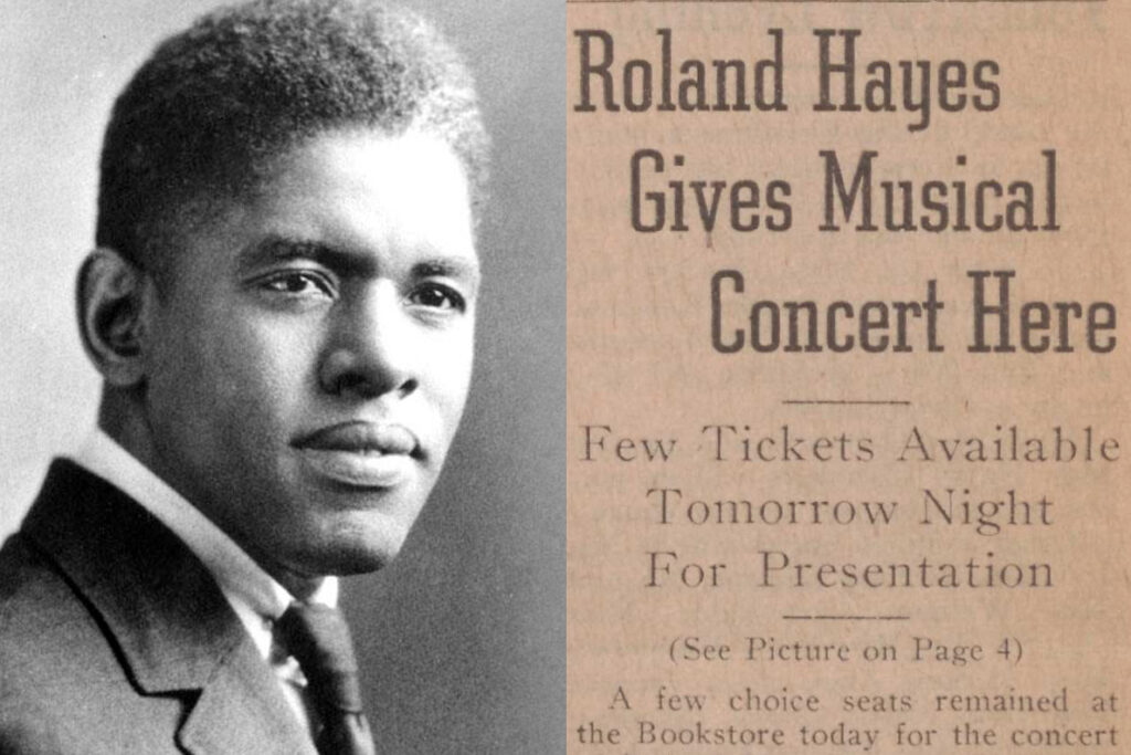 Acclaimed tenor Roland Hayes frequented Pullman | WSU Insider ...