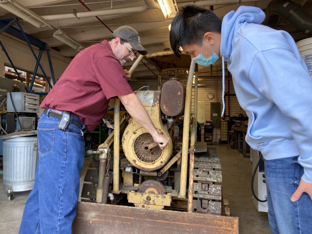 After decades, student-built bulldozer comes home | WSU Insider ...