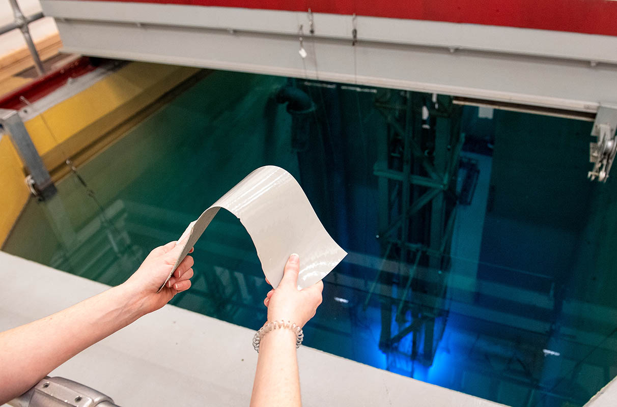 WSU’s nuclear reactor pool gets a new coat | WSU Insider | Washington ...