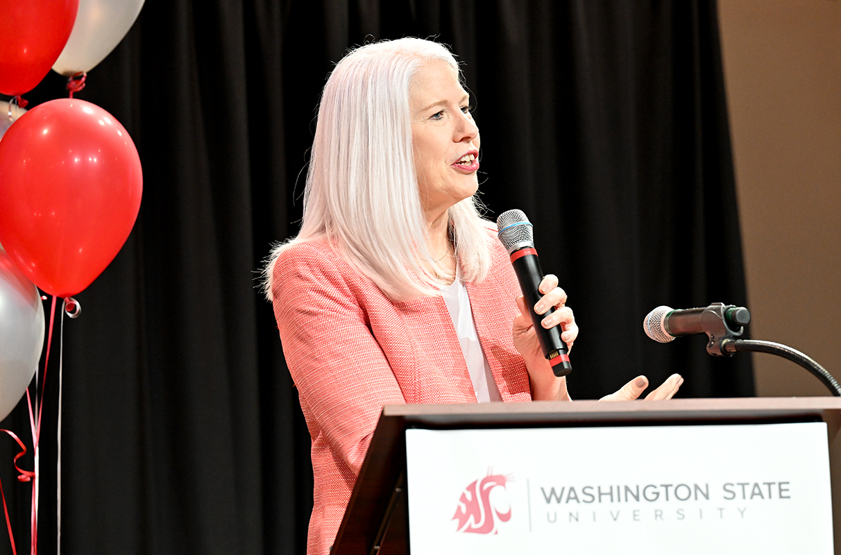 Photo gallery from landmark gift announcement | WSU Insider ...
