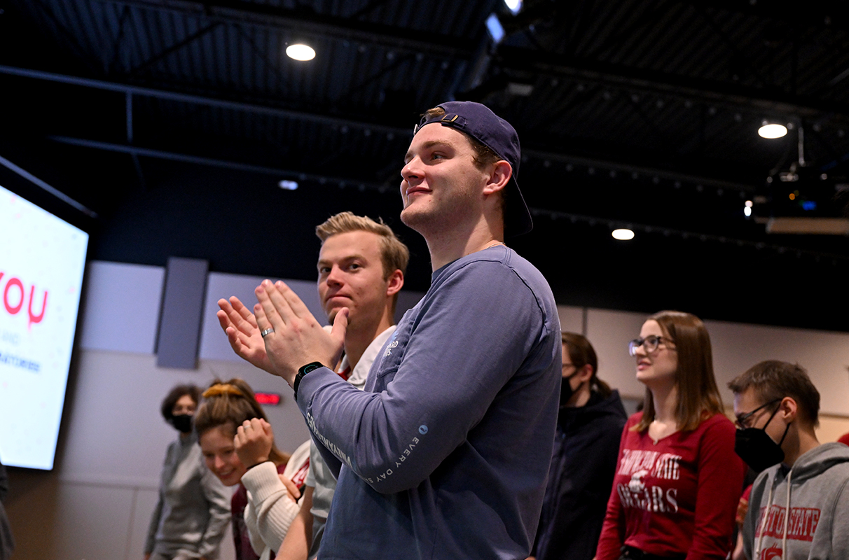 Photo gallery from landmark gift announcement | WSU Insider ...