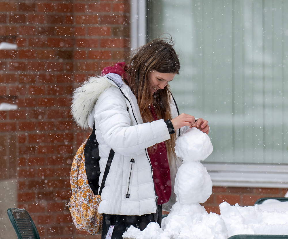 Major snowstorm heralds winter’s arrival across university system | WSU ...
