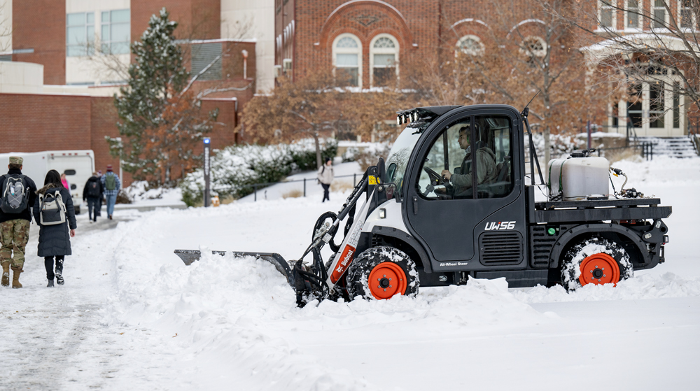 Major snowstorm heralds winter’s arrival across university system | WSU ...