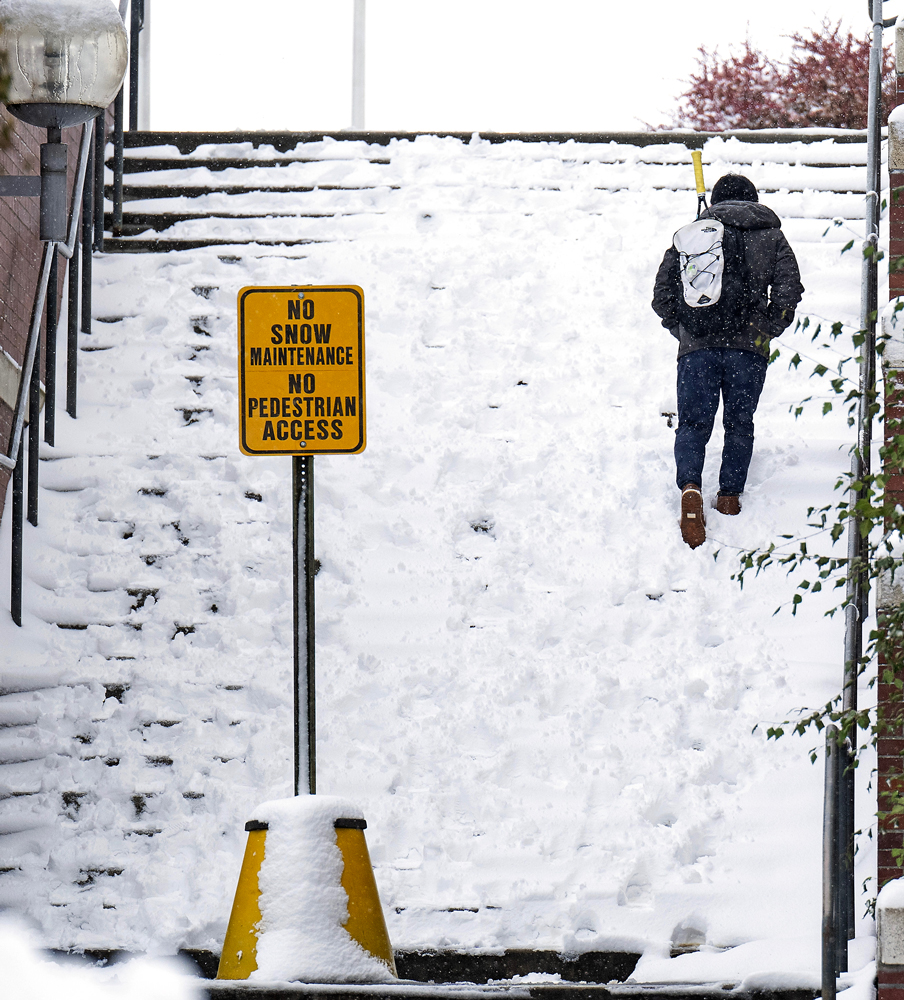 Major snowstorm heralds winter’s arrival across university system | WSU ...