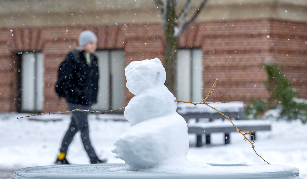 Major snowstorm heralds winter’s arrival across university system | WSU ...