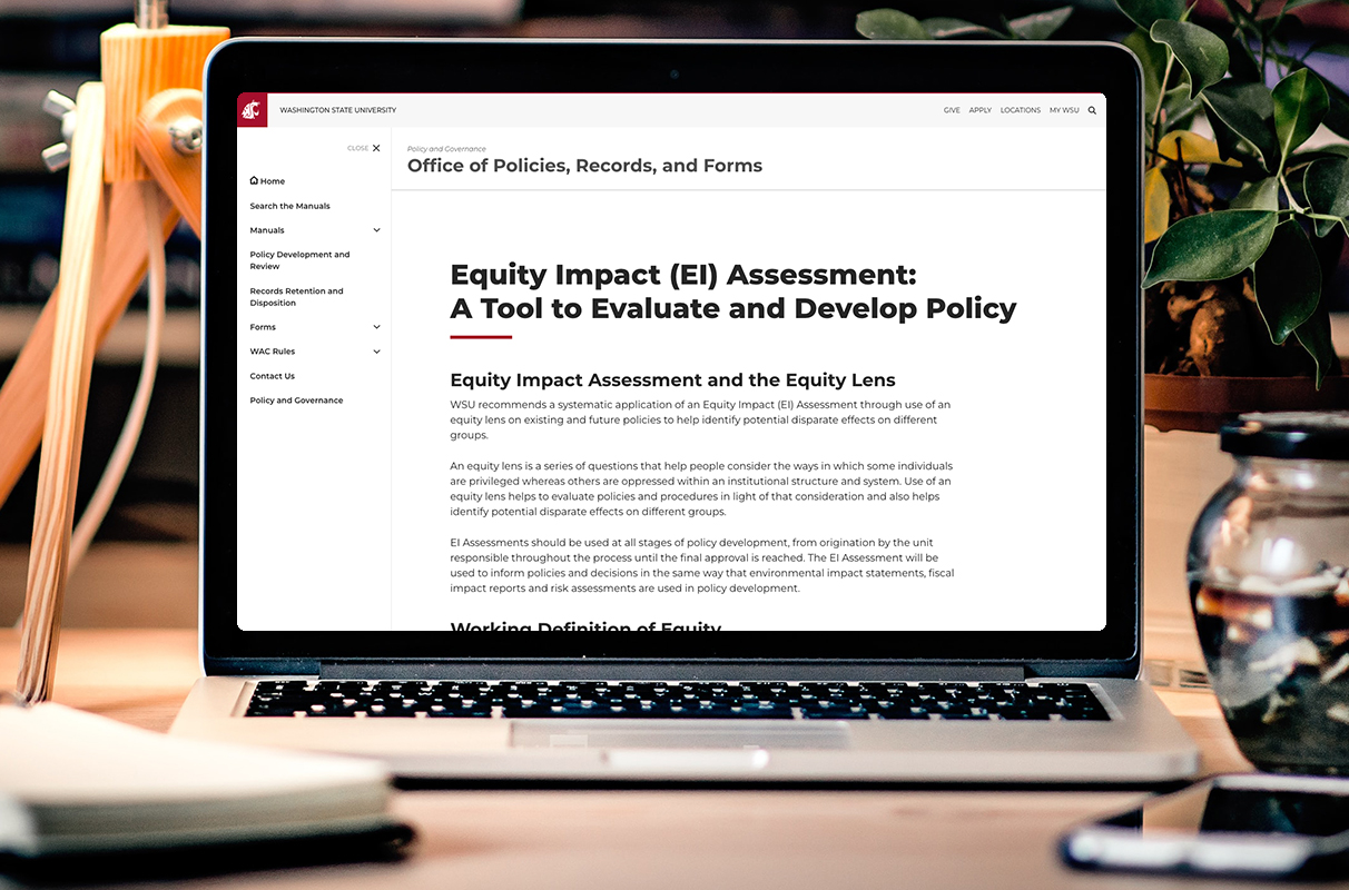 Policymaking process improved | WSU Insider | Washington State University