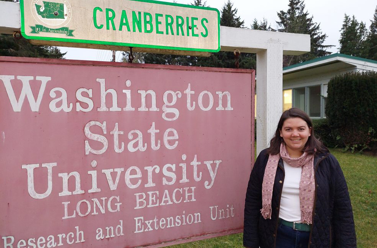 Cranberries and shellfish on the work menu for new Extension specialist ...