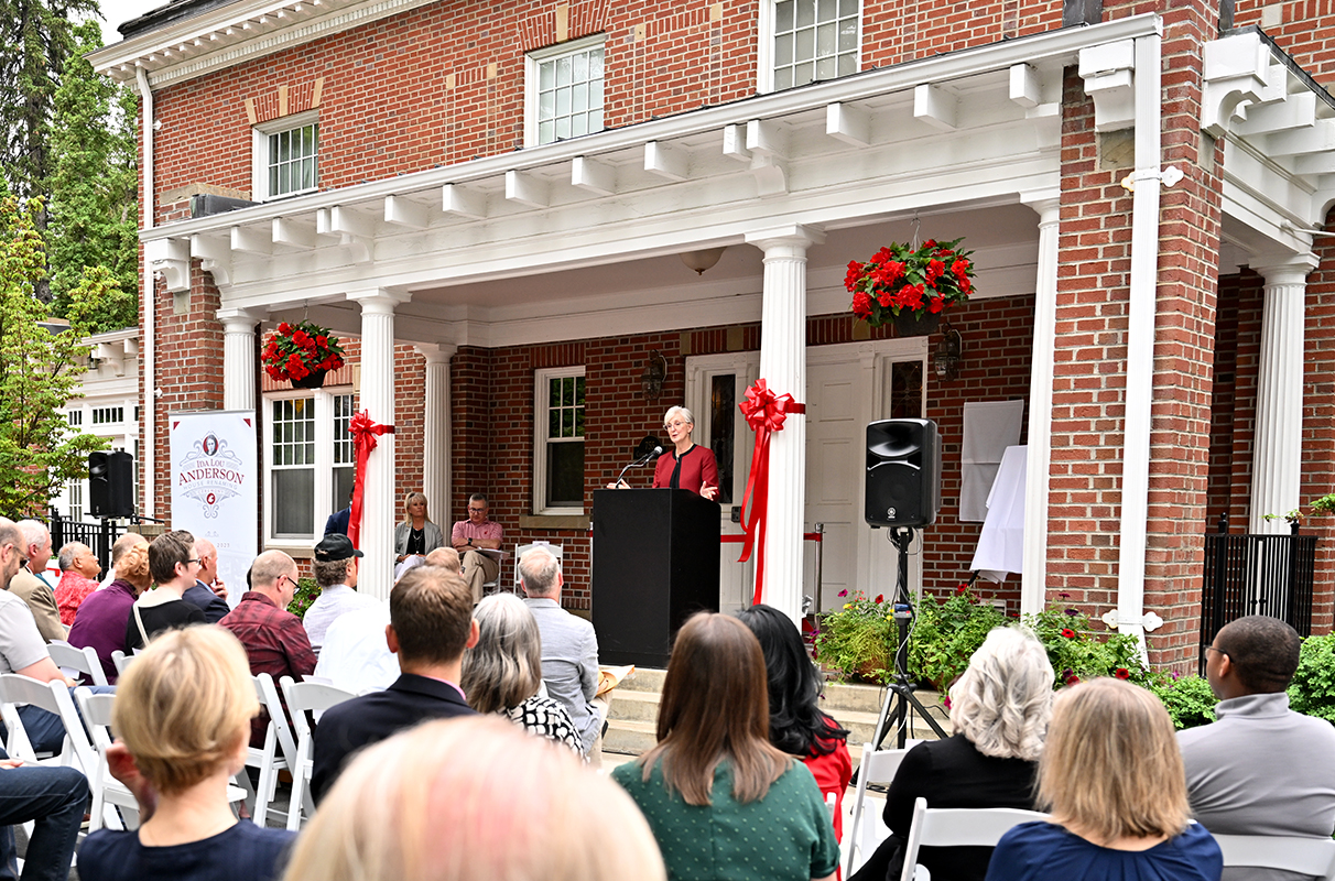 Ida Lou Anderson House dedicated on the Pullman campus | WSU Insider ...