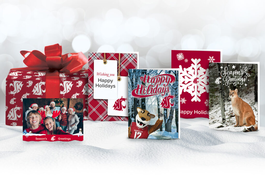 WSU-themed holiday cards now available | WSU Insider | Washington State ...