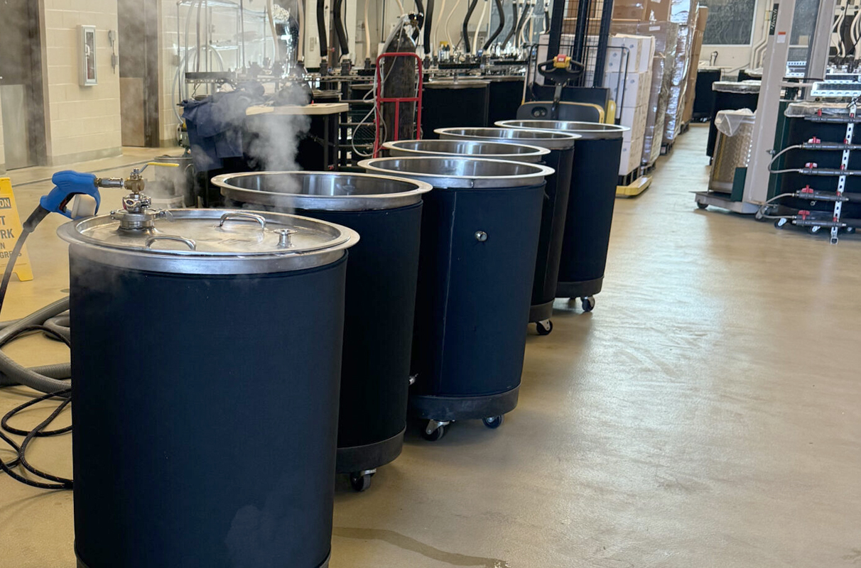 WSU winery adopts eco-friendly method of wine tank sterilization | WSU ...