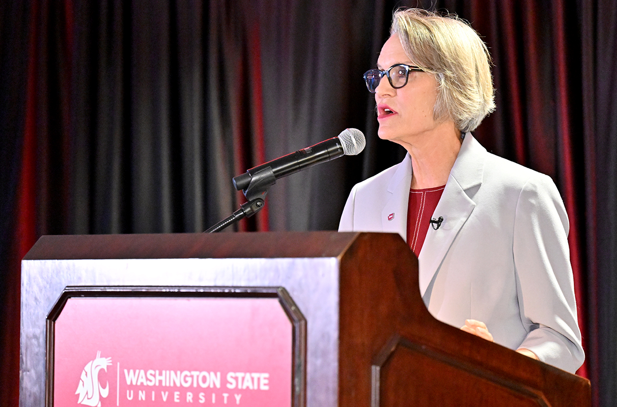 Regents introduce next WSU president, Elizabeth “Betsy” Cantwell | WSU Insider | Washington ...