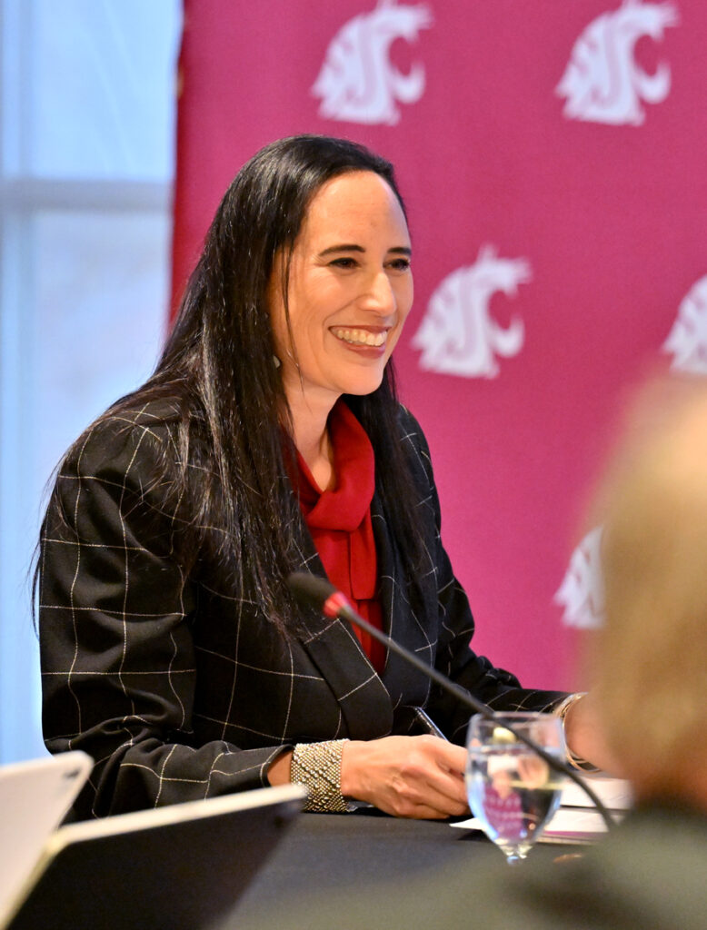 Regents introduce next WSU president, Elizabeth “Betsy” Cantwell | WSU ...