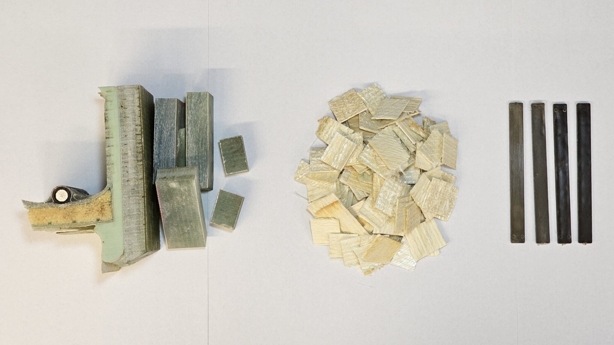 Researchers recycle wind turbine blade materials to make improved ...