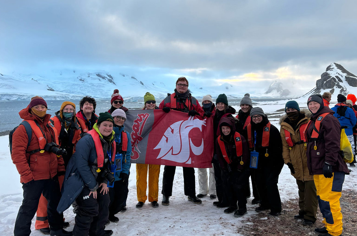 WSU students study glaciers, seabirds, and more on Antarctica trip ...