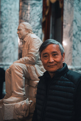 Statue model of Nisqually activist Billy Frank Jr. on display at ...